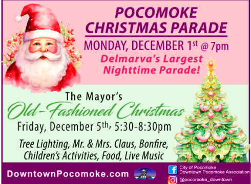 Pocomoke City 53rd Annual Christmas Parade!